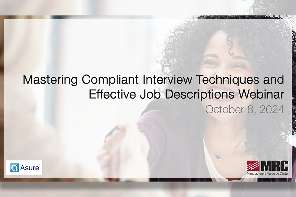 Mastering Compliant Interview Techniques and Effective Job Descriptions ...